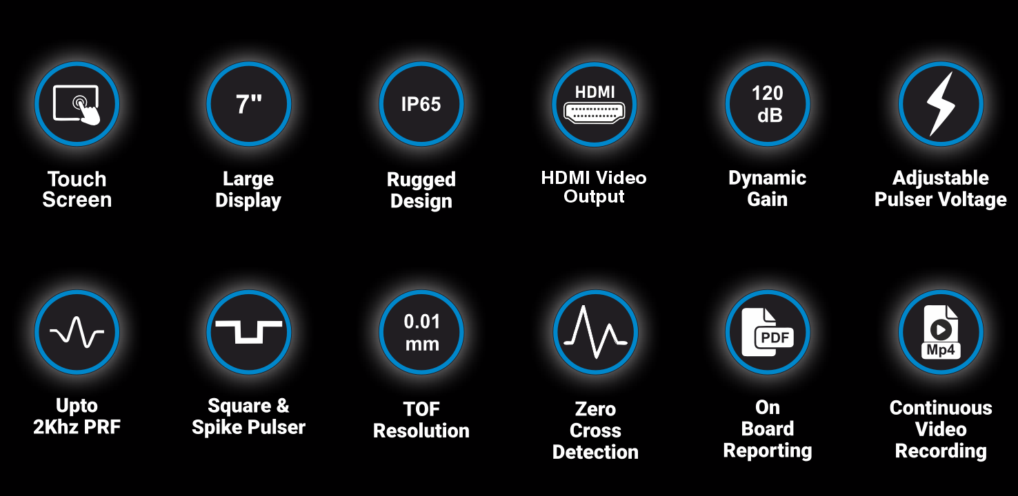 DIGISCAN DS-702 ultrasonic Flaw detector EECI